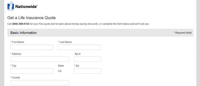 Free Nationwide Life Insurance Quote - Insurance Reviews